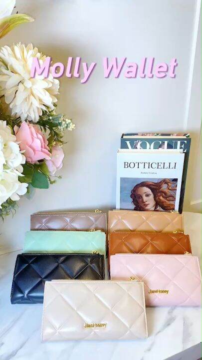 Jims Honey -Molly Wallet - Dompet Lipat Free Box Exclusive | Lazada ...