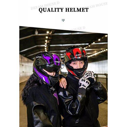 ICC Stickers Helmet Full Face Dual Visor road racing helmet Motorcycle ...