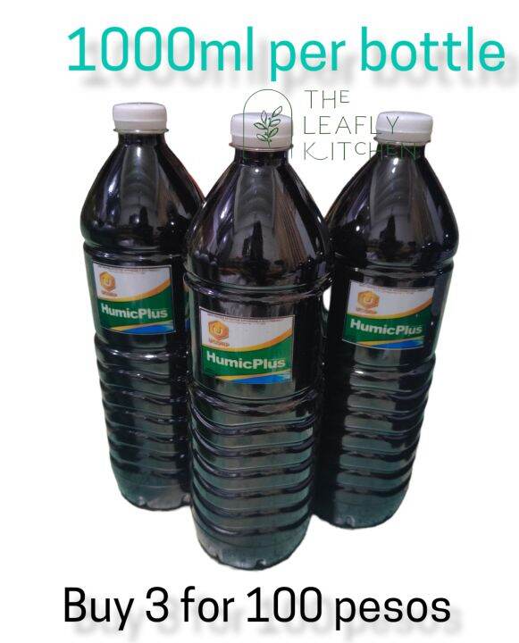 3n1 1000ml HUMIC PLUS SOIL CONDITIONER PAMPALAGO NG HALAMAN,pampa bulaklak at pangpataba | Lazada PH