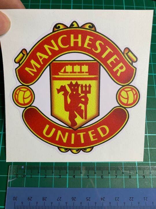 Sticker MU Manchester United sticker car & motor decorate | Lazada