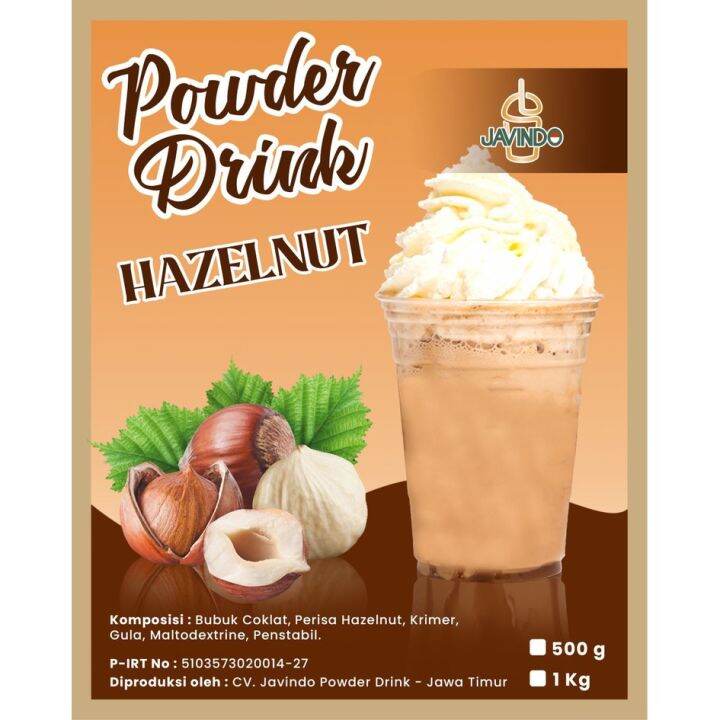 Bubuk Minuman Hazelnut 1kg | Lazada Indonesia