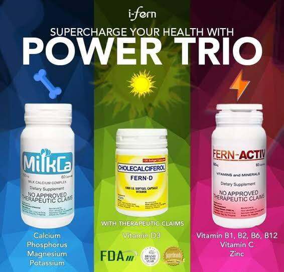 I-FERN Power Trio MilkCa, Fern- D, & Fern- Activ | Lazada PH