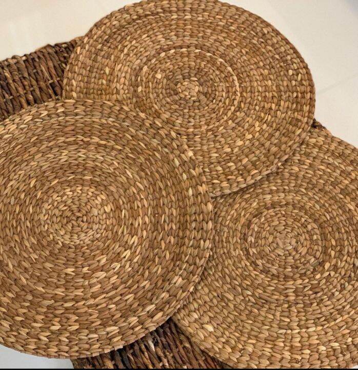 Bangkwan Native Placemats (15x15 inches -diameter) with Freebies ...