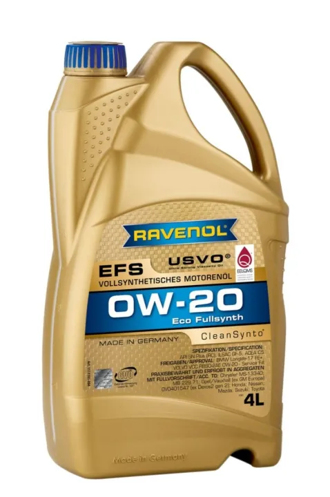 Ravenol EFS 0W-20 EcoFullSynth Engine Oil (4L) | Lazada