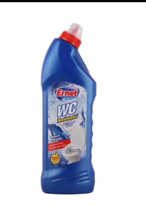 ERNET LIQUID SUPER WC TOILET BOWL CLEANER OCEAN FRESH (750ml) | Lazada PH