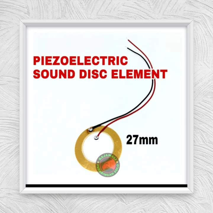 PIEZOELECTRIC 27mm WITH COPPER WIRE SOUNDER SENSOR TRIGGER DRUM DISC | Lazada Indonesia