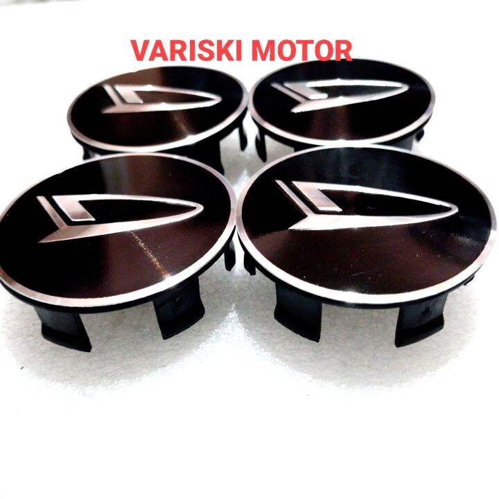 dop center as velg daihatsu hitam kaki 6.5cm velg standar racing xenia ...