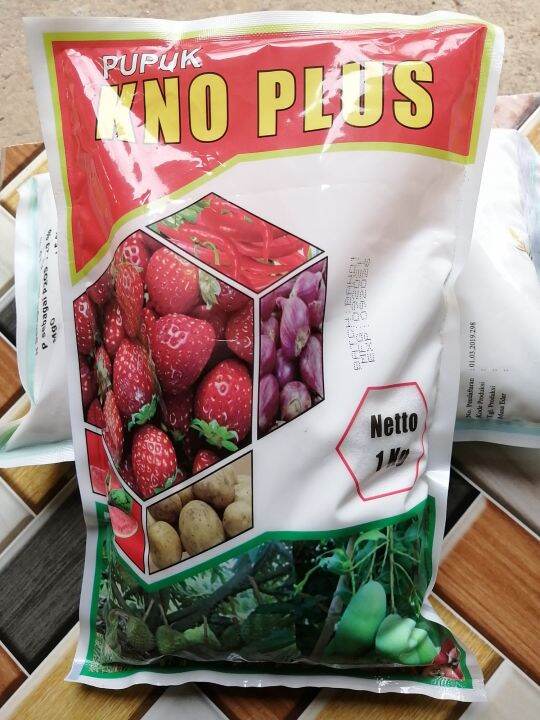 Pupuk kno Plus pupuk nitrogen nitrat, kalium mencegah kerontokan pada ...