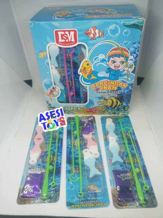 permen Anak rasa mints pancing ikan 30pcs | Lazada Indonesia