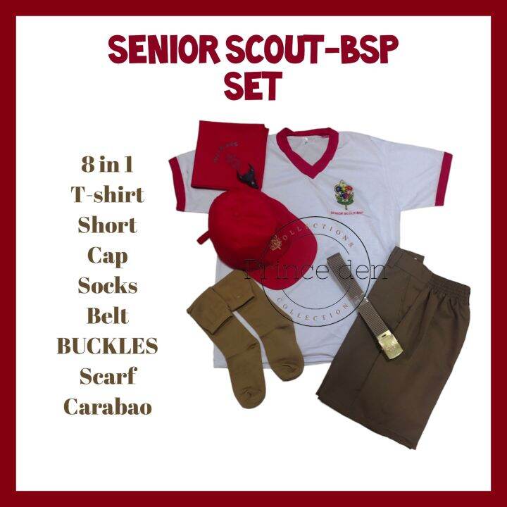 NEW COD 8in1 SENIOR SCOUT UNIFORM SET | Lazada PH