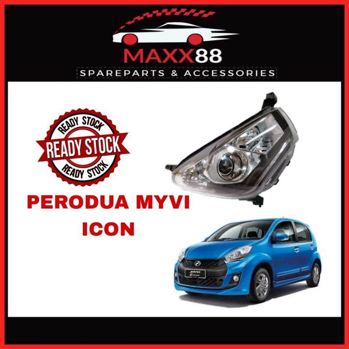PERODUA MYVI ICON 2016Year HEAD LAMP BUANTAN MALAYSIA | Lazada
