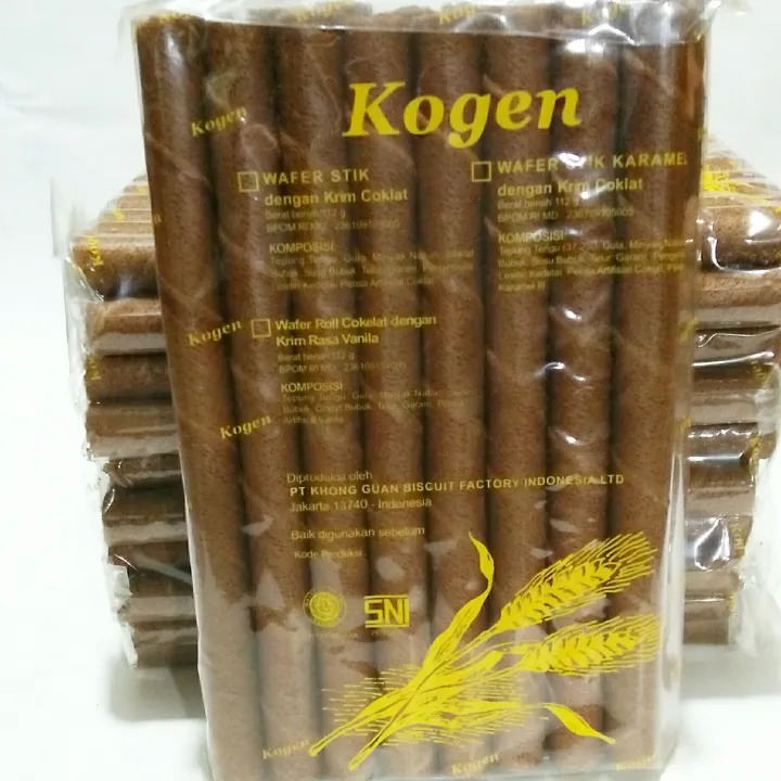 WAFER STICK KHONG GUAN CARAMEL - astor rasa Caramel Coklat | Lazada ...