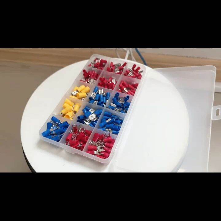 280PCS/BOX Electrical Wire Connectors, Insulated Wire Crimp Terminals ...