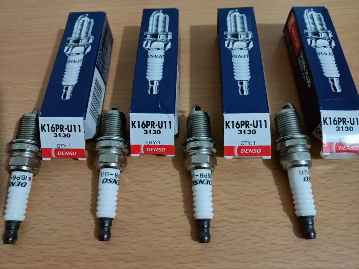 K16PR-U11 (DENSO 4PCS) SPARK PLUG FOR HYUNDAI GETZ 1.1/1.4/HYUNDAI I10 ...
