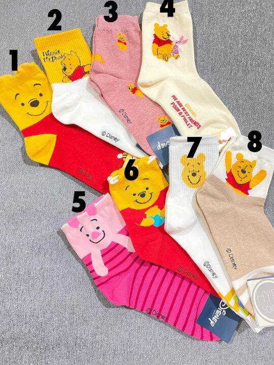 Winnie the Pooh-Piglet Iconic Socks | Lazada PH