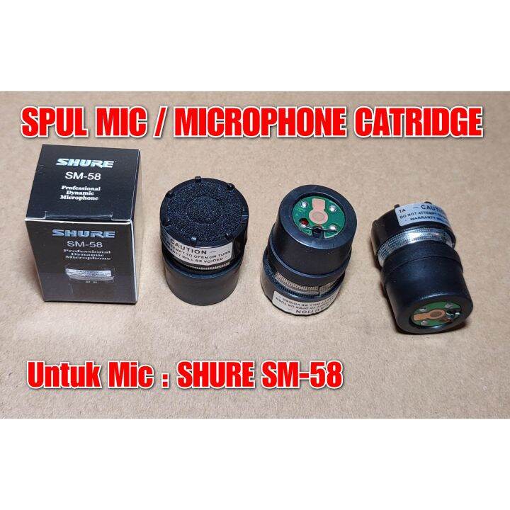 Spul Mic Shure SM58 SM 58 / Microphone Catridge Spool Microphone ...
