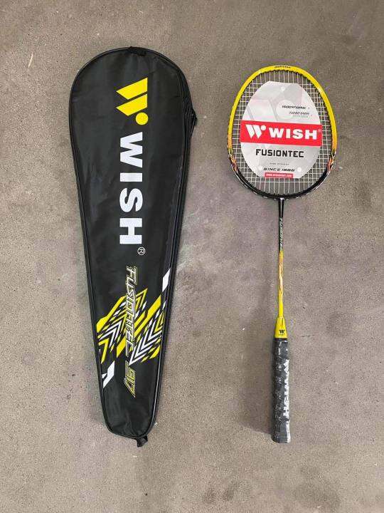 Original Single Badminton Racket Wish Storm 773/Fusiontec 777/917/771 ...