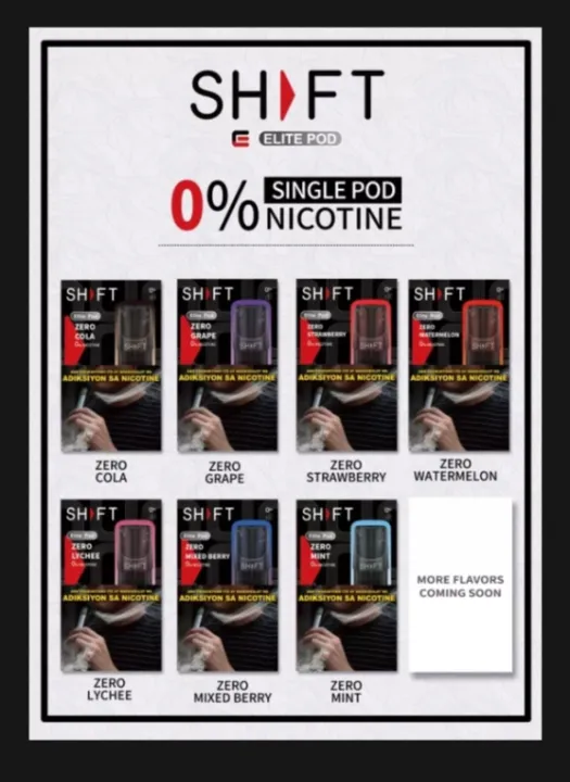 s1 Shift elite classic 0% (zero or nic free) | Lazada PH