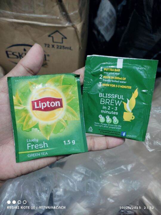 lipton green tea per piece | Lazada PH