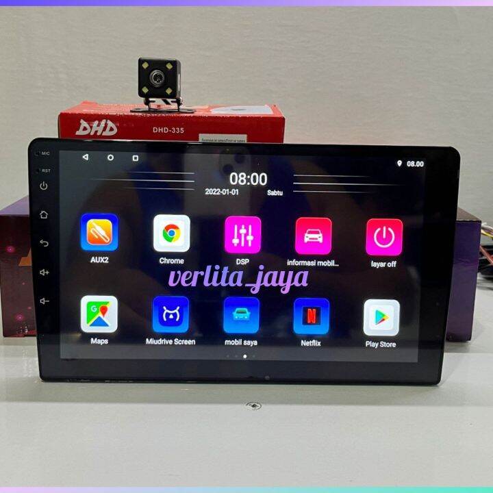 DOUBLE DIN HEAD UNIT ANDROID 9 INCH DHD 7001 DOUBLE DIN BLUETOOTH GPS MIRRORLINK BONUS CAMERA ...