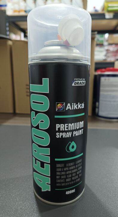 Aikka 1K CLEAR AEROSOL SPRAY 400ML(Premium Grade)/clear spray tin/clear ...