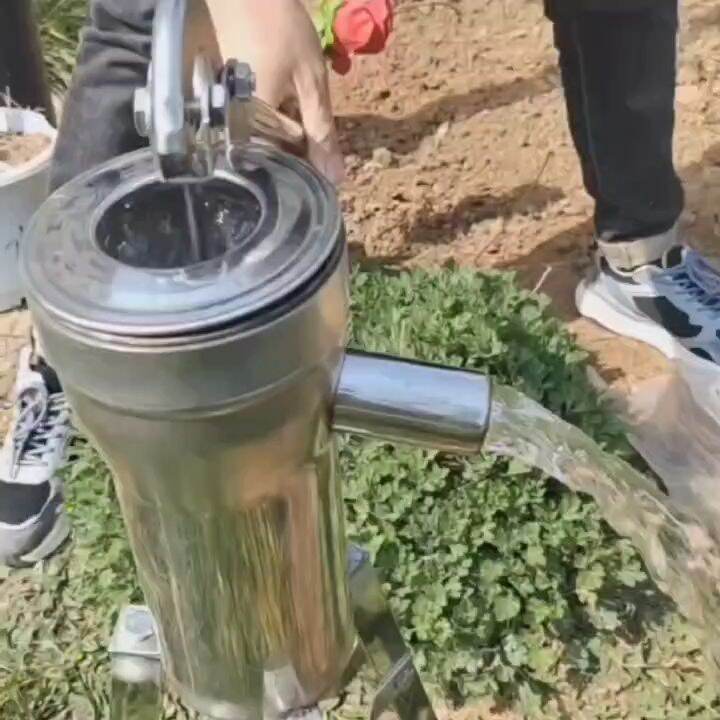 TWO.1 100% Stainless Steel Home Manual Jetmatic Hand Water Pump ...