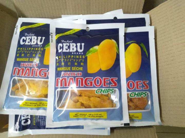 Cebu Dried Mangoes 100g | Lazada PH