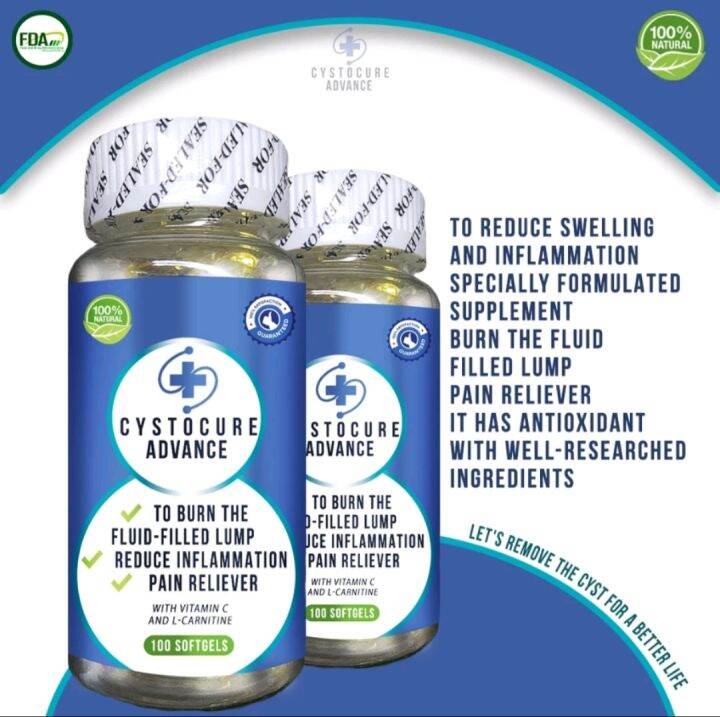 CYSTOCURE ADVANCE - We resist and prevent the cyst | Lazada PH