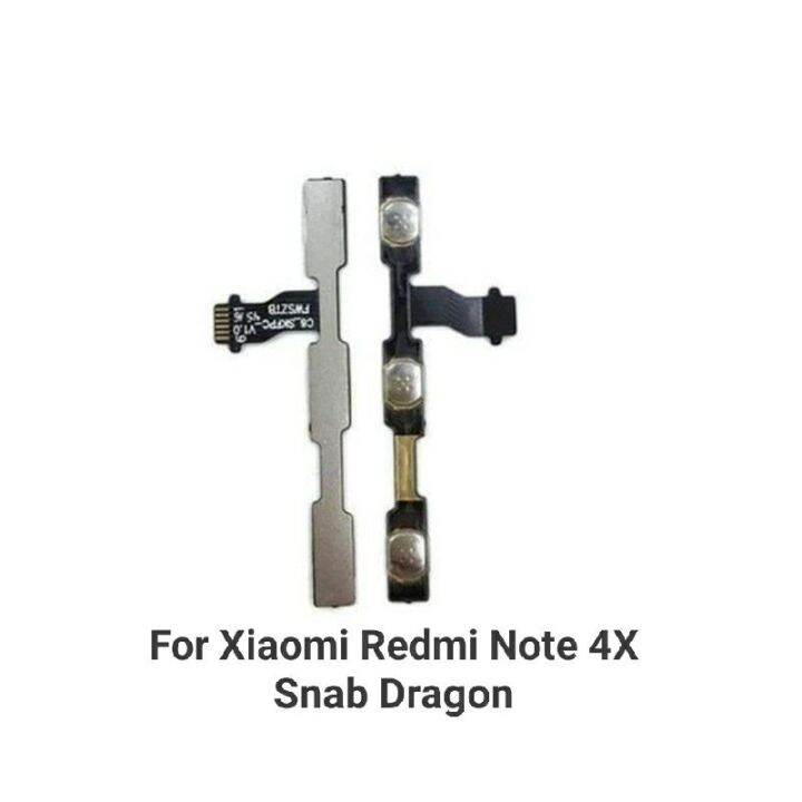 FLEXIBLE FLEKSIBEL TOMBOL ON OFF VOLUME XIAOMI REDMI NOTE 4X ORIGINAL FLEXIBLE FLEKSIBEL TOMBOL ...