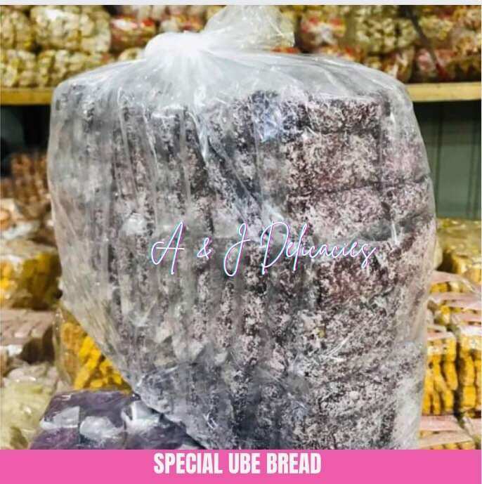 Special Ube Bread (6pcs per pack) By Ann Nagcarlan Laguna Delicacies ...