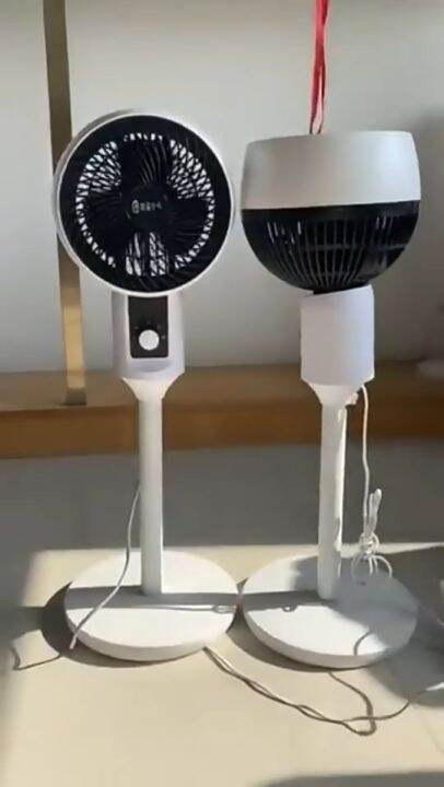 Standing Fan Turbo Technology Swing Silent Air Circulation Fan Strong ...