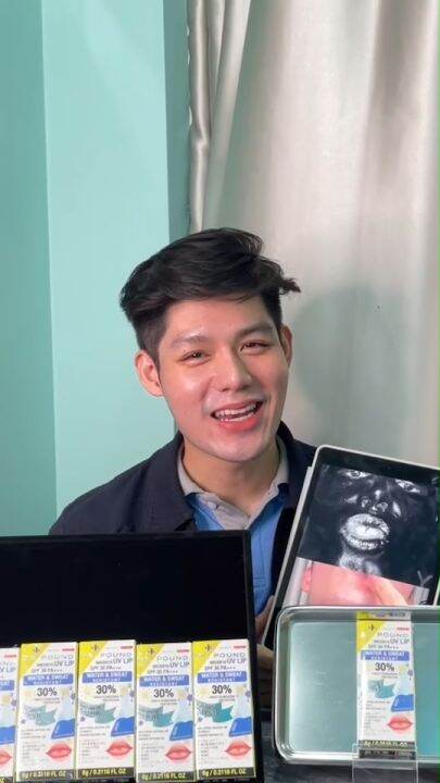 DR.POUND ลิปกันแดดแก้ปากดำ SPF 30 / 6แถม1🧸 ₊˚ | Lazada.co.th