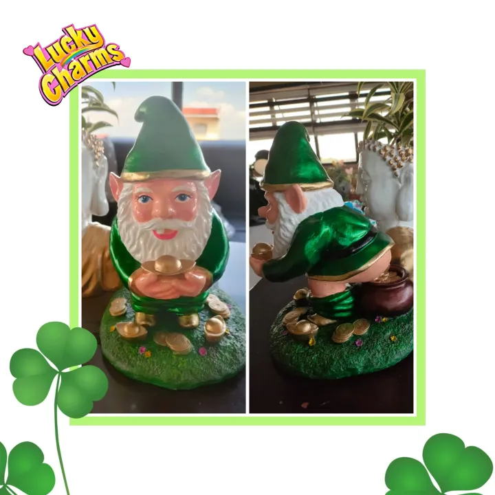 Pooping Dwarf with clover leaf 12inches{blessed}green available | Lazada PH