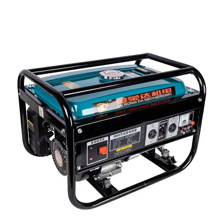 HOK 3300W Generator Gasoline Generator 220V Small Household Generator Dual Protection System ...