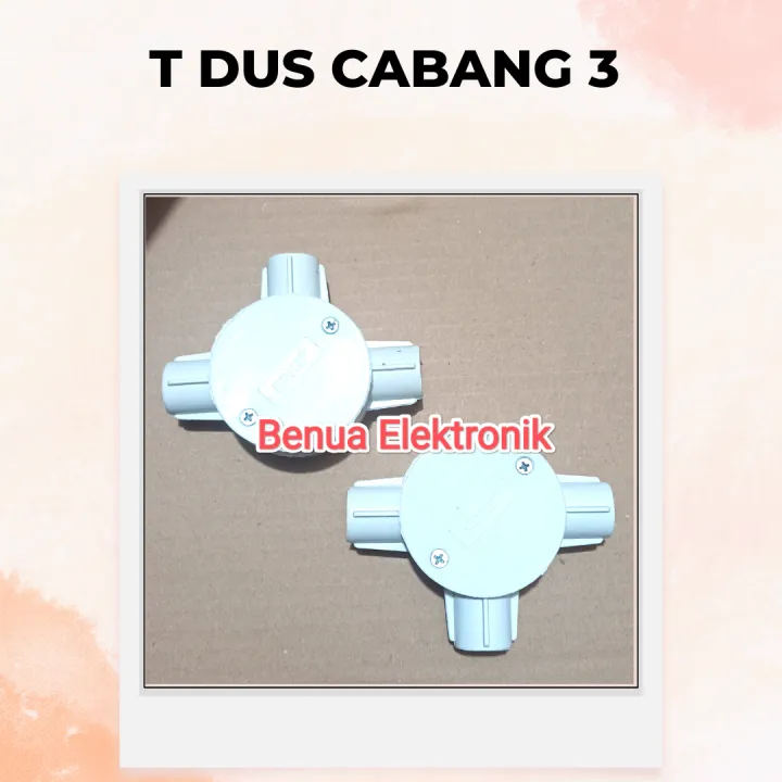 Promo T dus TDus PUTIH cabang 3 tdus T Doos Lubang 3 | Lazada Indonesia