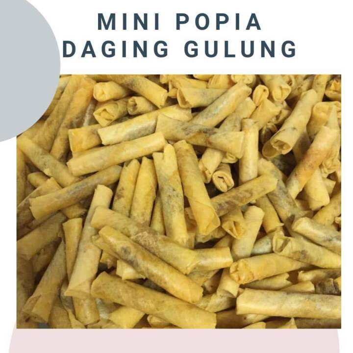 Mini Popia Gulung Daging 1kg Lazada