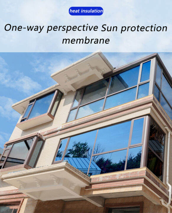 Upgrade extra thick HD explosion-proof window film one way mirror No ...