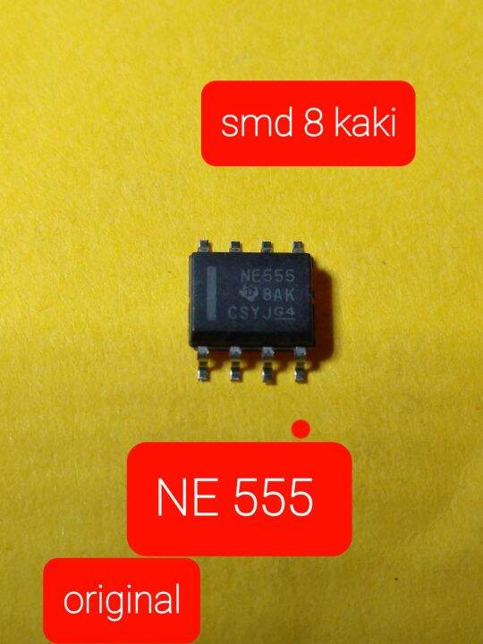 IC NE 555 original kaki 8 smd | Lazada Indonesia