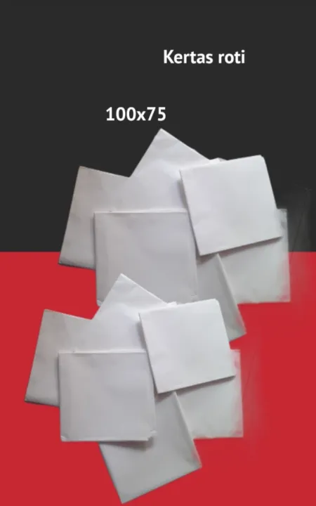 Kertas roti 100x75 | Lazada Indonesia