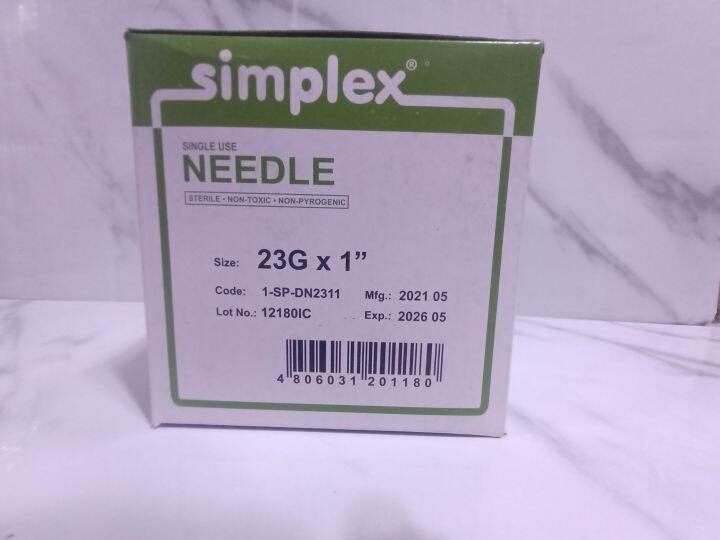 Simplex Needle g23 X 1" | Lazada PH