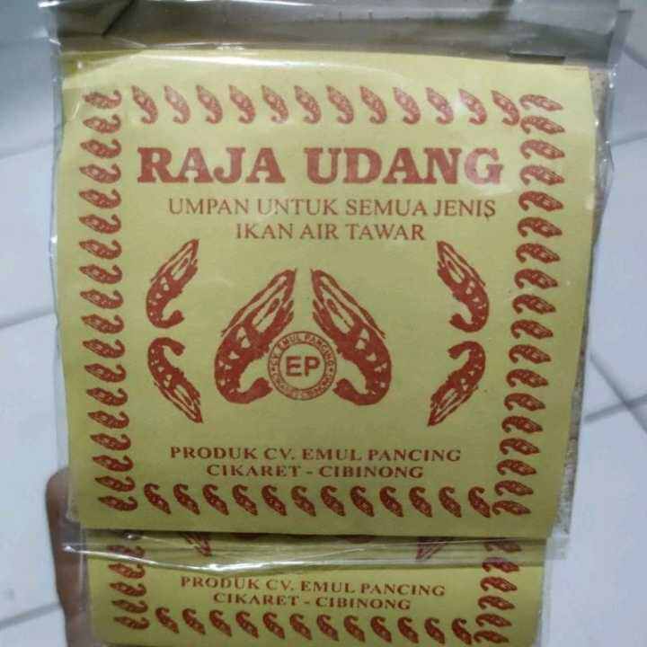 umpan ikan raja udang/ tepung udang | Lazada Indonesia