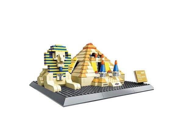 WANGE Architecture Pyramids Of Giza Egypt (643 Bricks) | Lazada PH