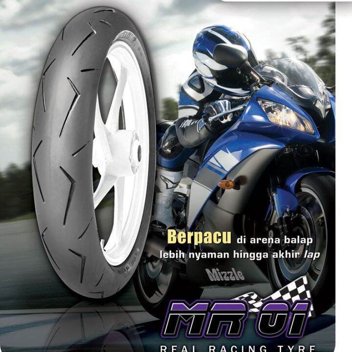 Mizzle Mr01 90/80 17" ban tubles donat SOFT COMPOUND | Lazada Indonesia