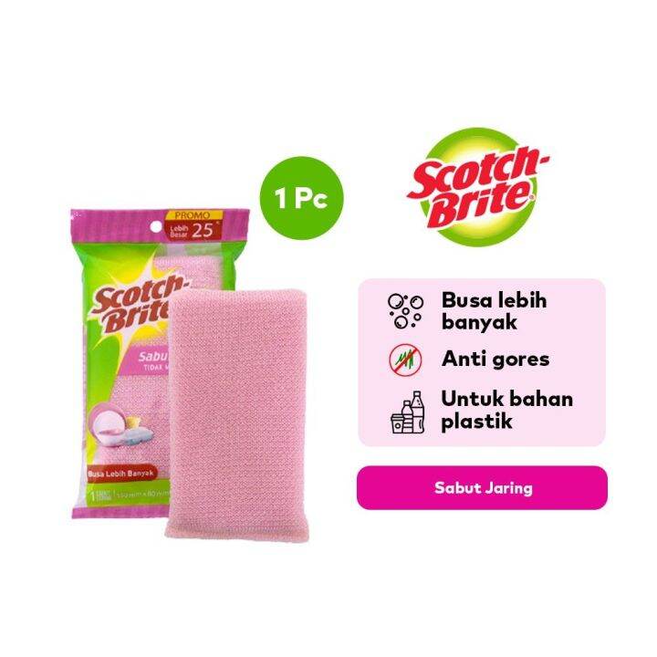 3M Scotch Brite Sabut Jaring Anti Gores ID-60 | Lazada Indonesia
