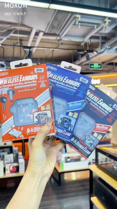 MOXOM MX-TW49 TWS Wireless Earbuds | Lazada