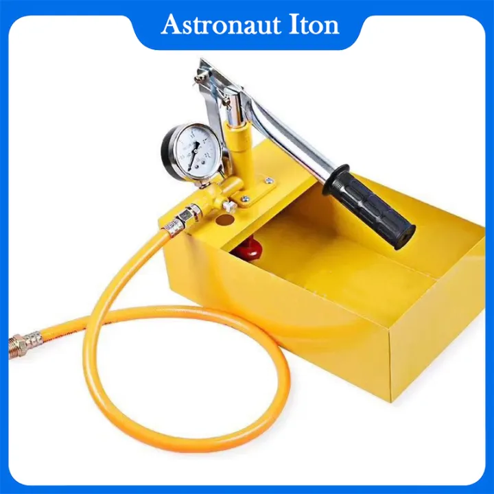 Aluminum 2.5MPa 25KG Water Pressure Tester Manual Hydraulic Test Pump ...