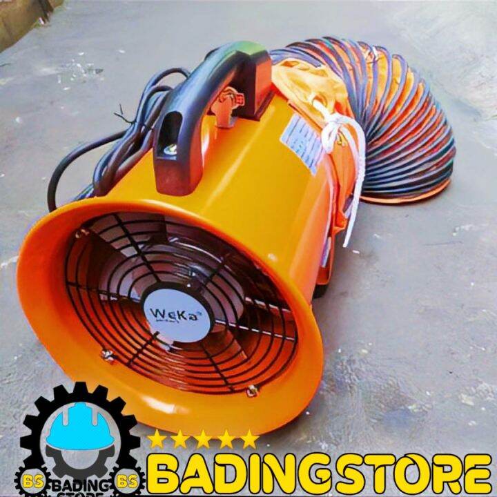 Weka Kipas Blower Ventilator Portable 16" + Selang Flexible Duck 5 Meter Weka Germany Air ...