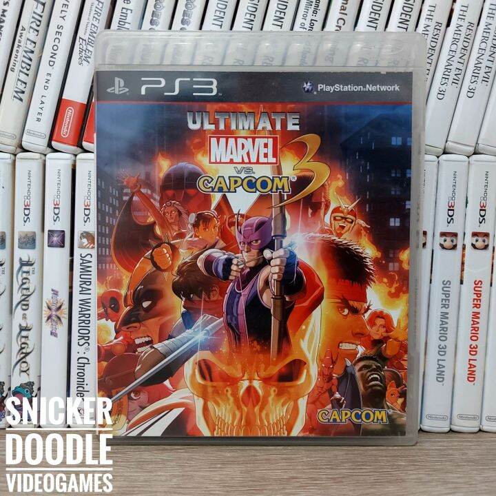 PS3 Game: Ultimate Marvel vs CAPCOM 3 R3 With Manual Original Preloved ...
