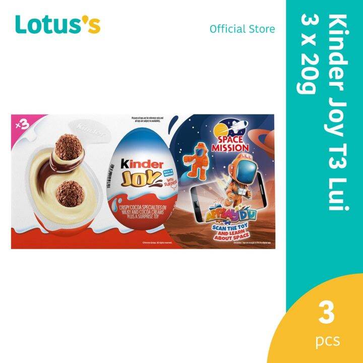 Kinder Joy T3 Lui 3x20g | Lazada