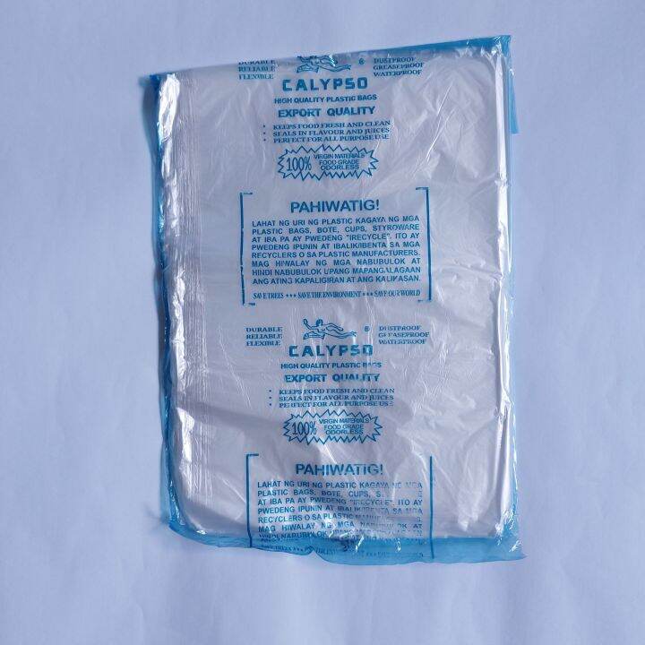 Calypso Plastic Labo (2kg) food grade high quality plastic bag | Lazada PH